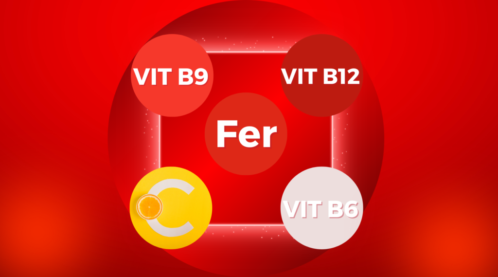 Le fer, les vitamines B et C pour un regain d'énergie - Meditrina Pharma